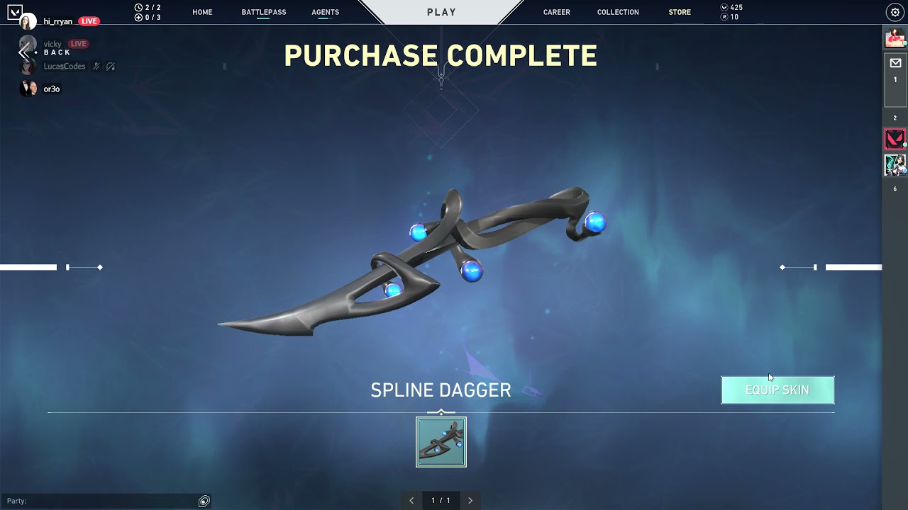 buying spline dagger - YouTube