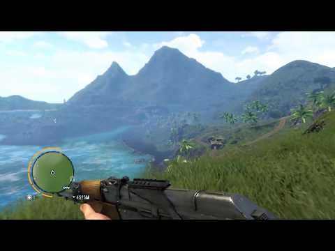 HOW BIG IS THE MAP in Far Cry 3? Run Across the Map