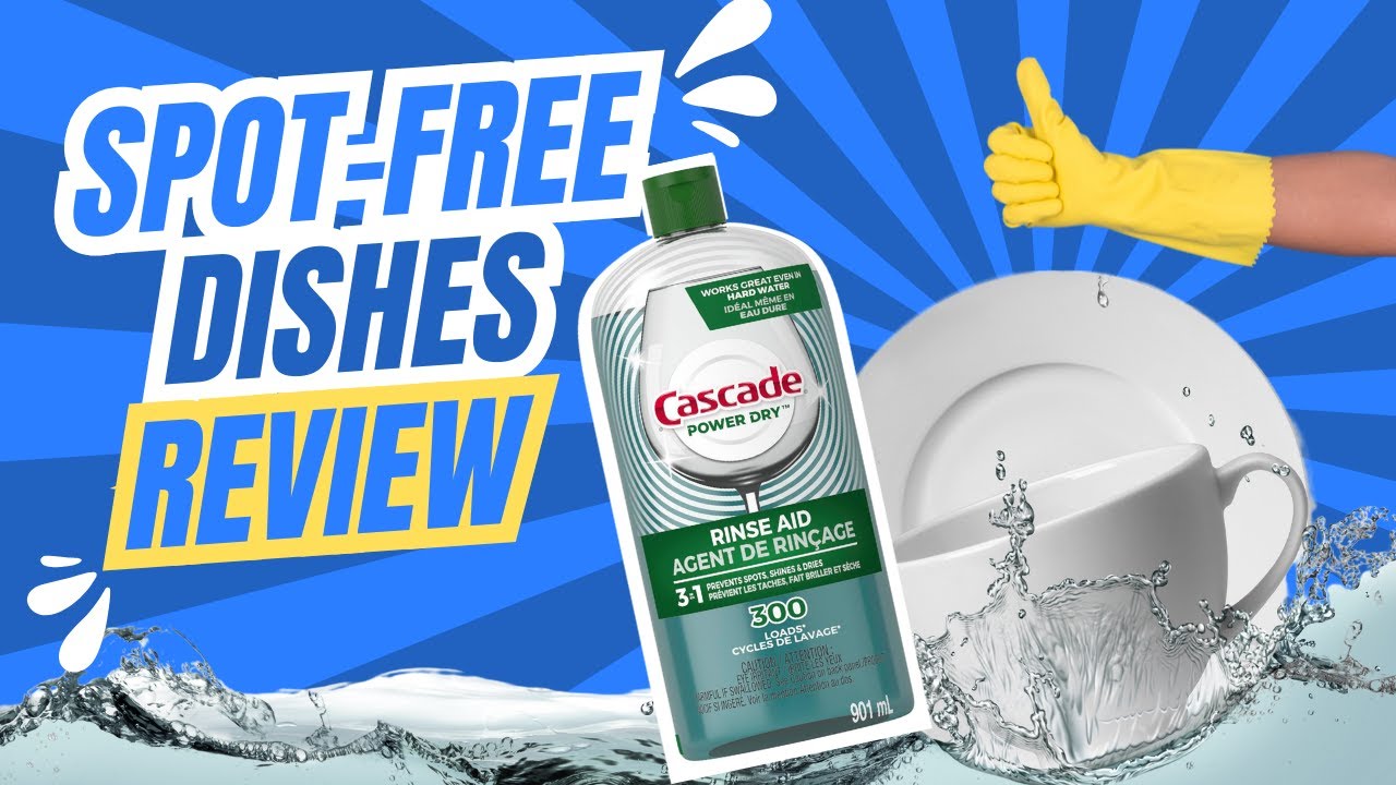 Quick Honest Review of the Cascade Rinse Aid Platinum, Regular Scent ...