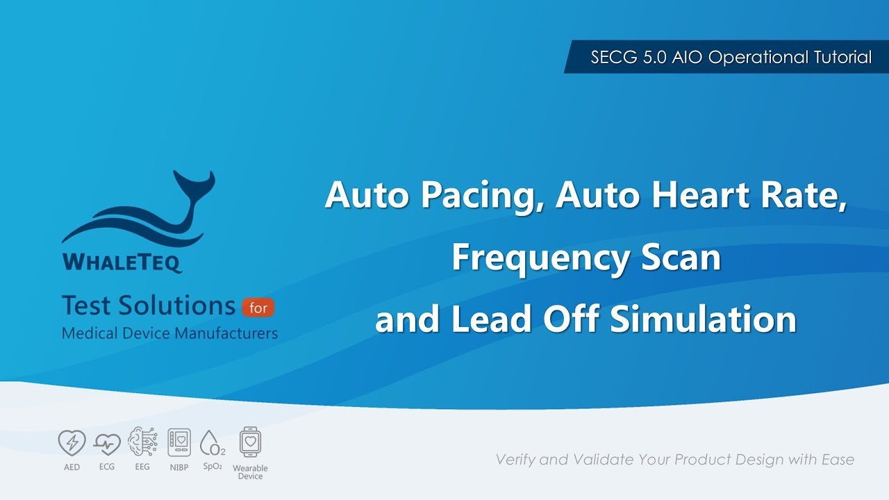 [SECG 5.0 AIO 操作教學] EP4. Auto Pacing、Auto Heart Rate、Frequency Scan 及 ...
