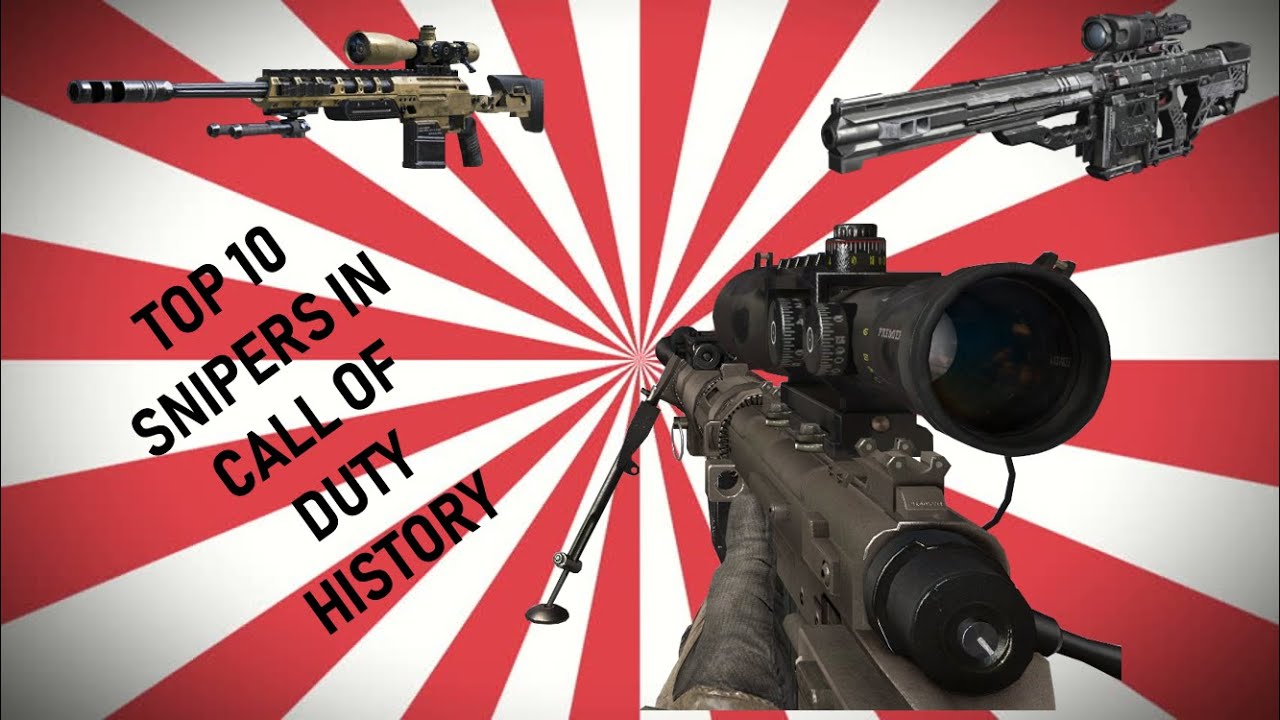 Top 10 Best Snipers In Call of Duty History - YouTube