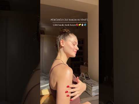 Pürüzsüz bir cilt için bakım rutinim🫧🤍#ciltbakımı #skincareroutine  #ciltbakımrutini reklam