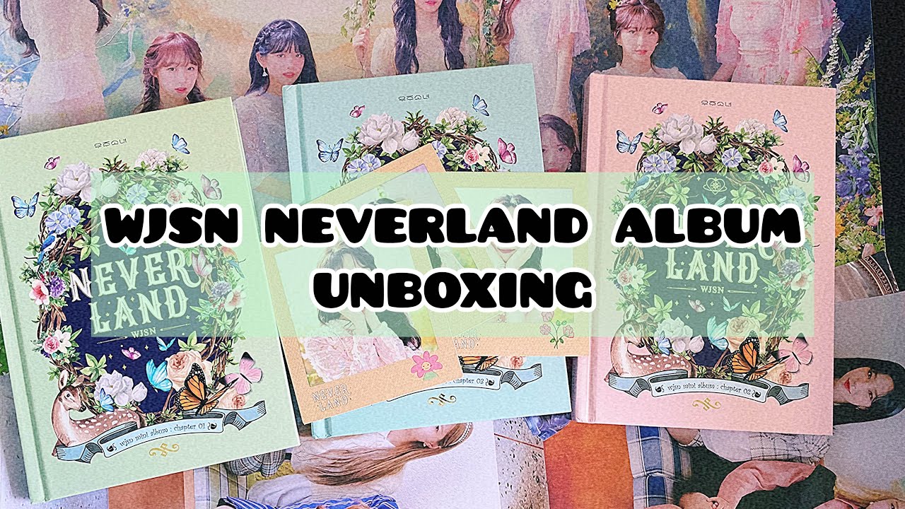wjsn neverland albums unboxing 🦋 - YouTube