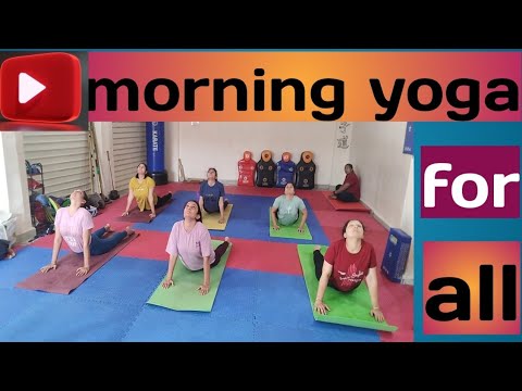 yoga for all।#Morning yoga।#my yoga routine।My fitness yoga and ...