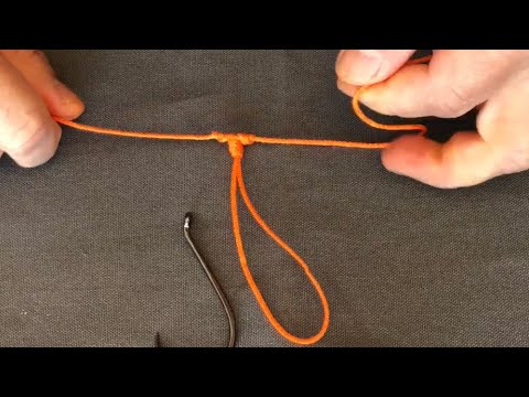 How to tie Dropper Bottom Fishing Hook - Single Hook - YouTube