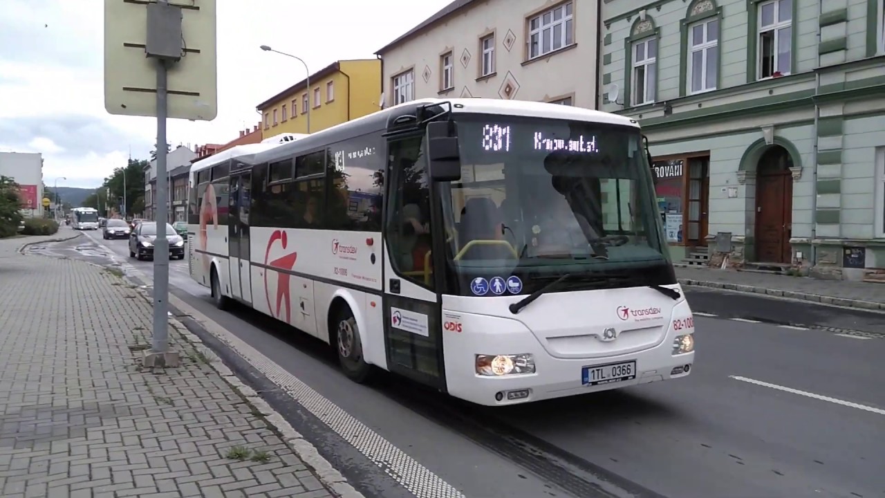 SOR CN 12 82-1006 na lince 831 v Krnově | Transdev Morava - YouTube
