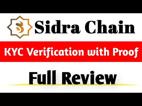 Sidra Chain New Update / Sidra Bank P2P Verification Updates / Sidra ...
