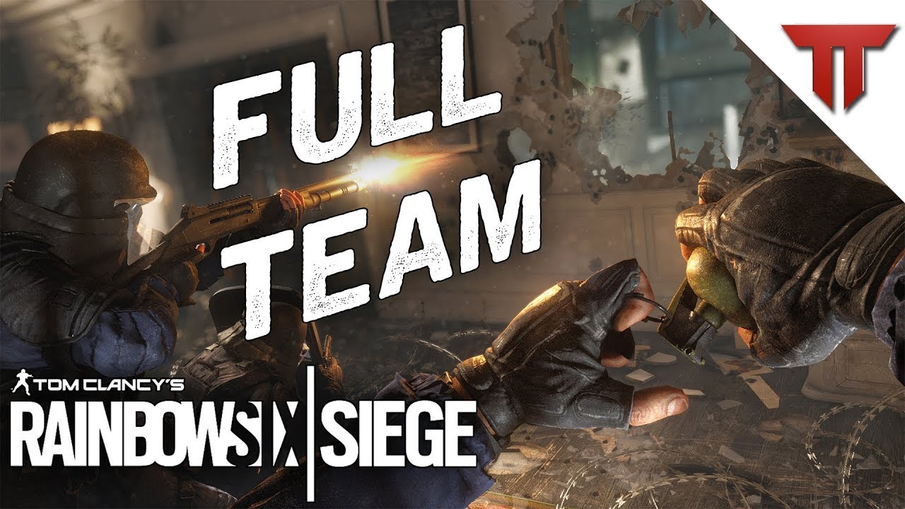 FULL TEAM RAINBOW SIX SIEGE - YouTube
