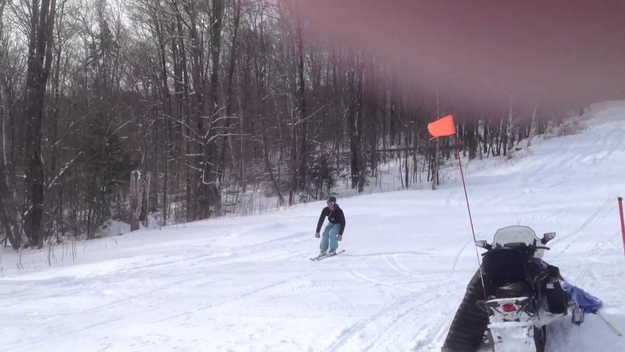 Skiing Front Flip - YouTube