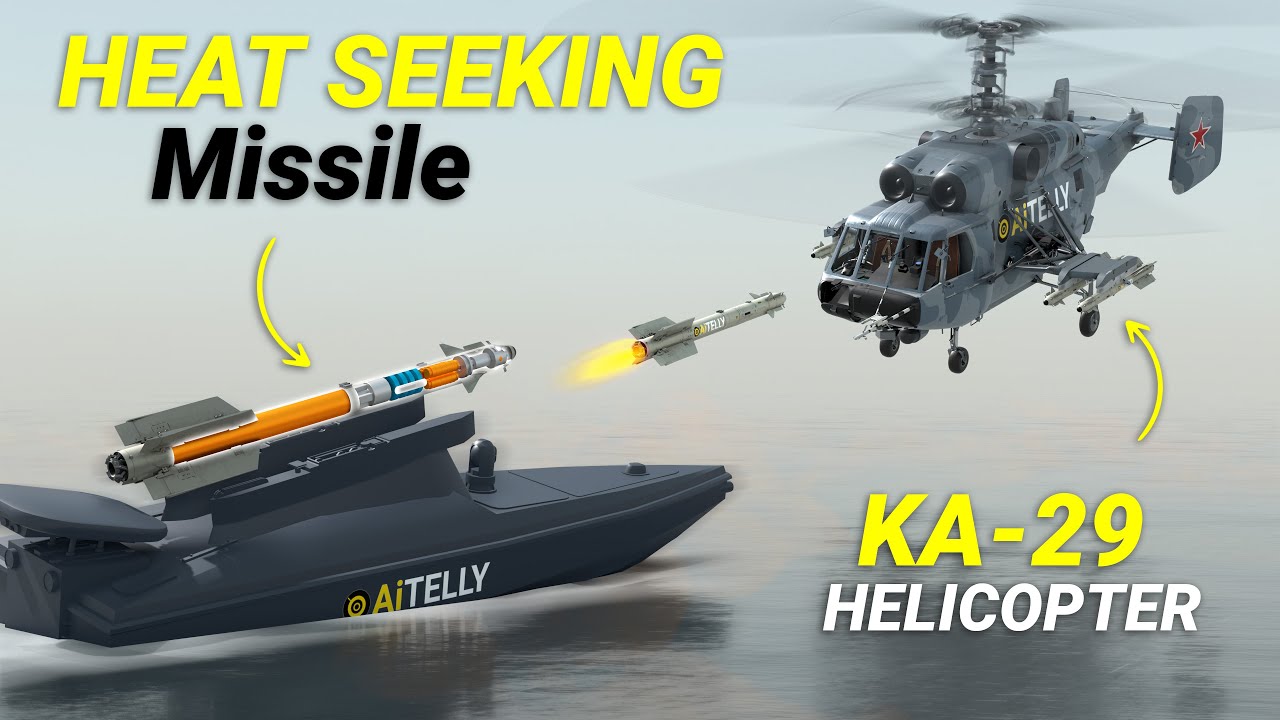 How Ukraine Sea Drone With Heat Seeking Missile Works? - YouTube