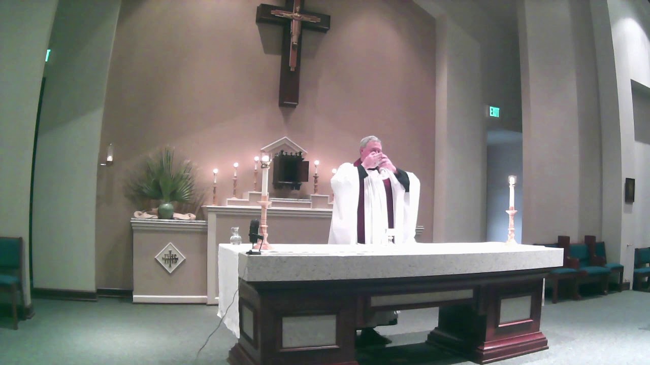Maundy Thursday, Stripping of the Altar April 9, 2020 - YouTube