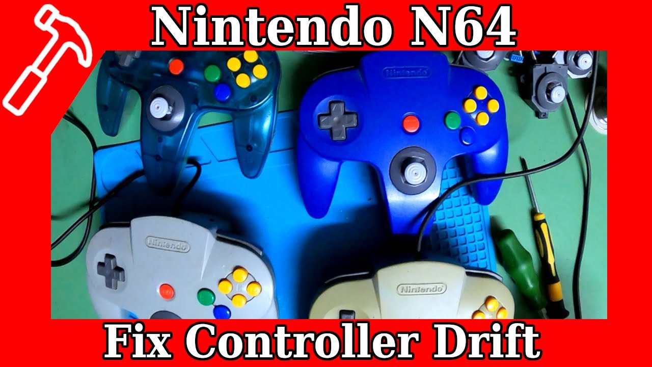 Nintendo N64 Controller Drift FIX - Repair N64 Controller - YouTube