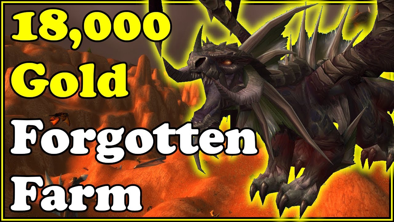 18,000 Gold Forgotten Farm In WoW Dragonflight - YouTube