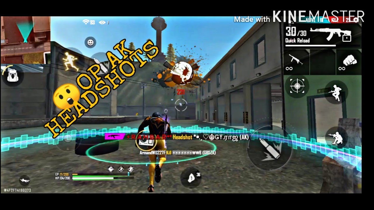 Ak 47 op headshots - YouTube