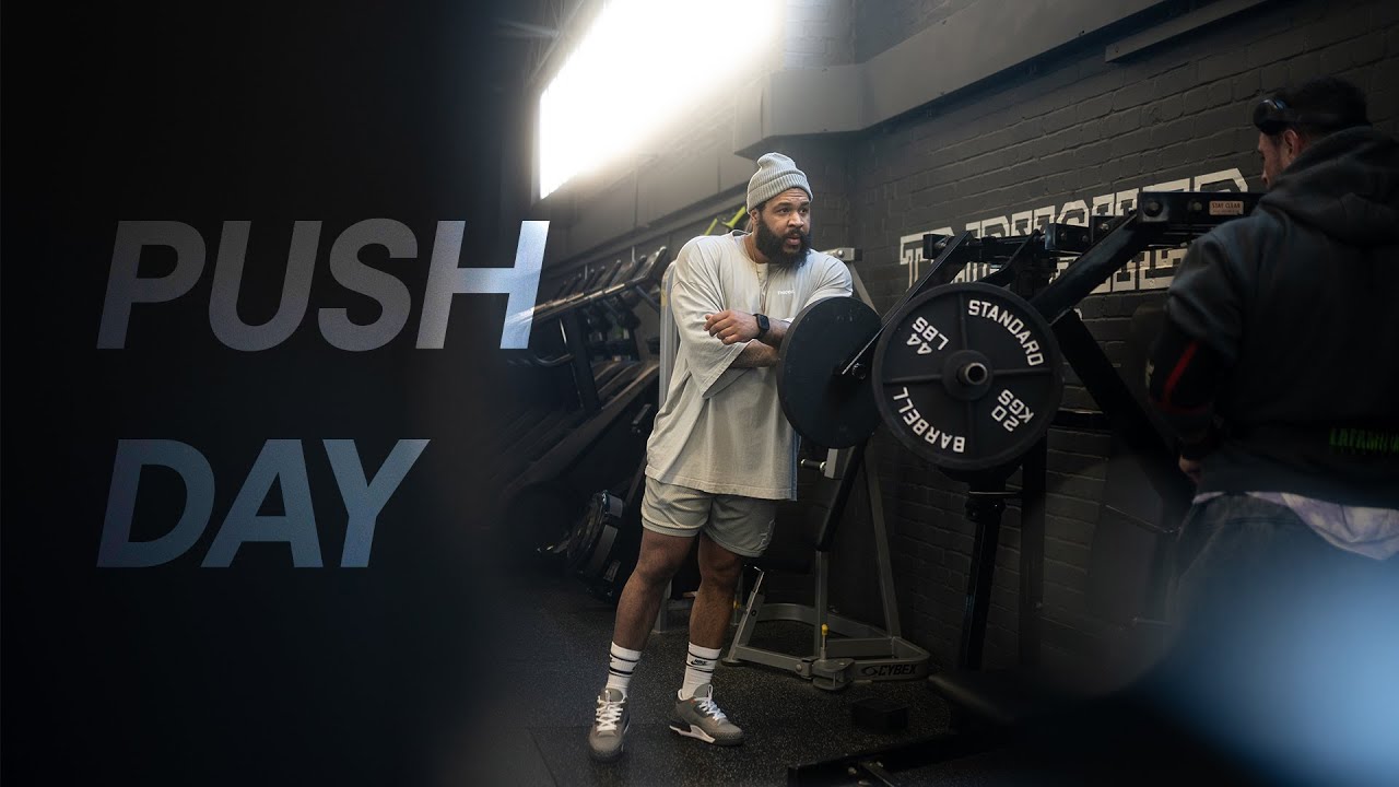 PUSH DAY AT THE SHED WITH JOE BALLINGER - YouTube