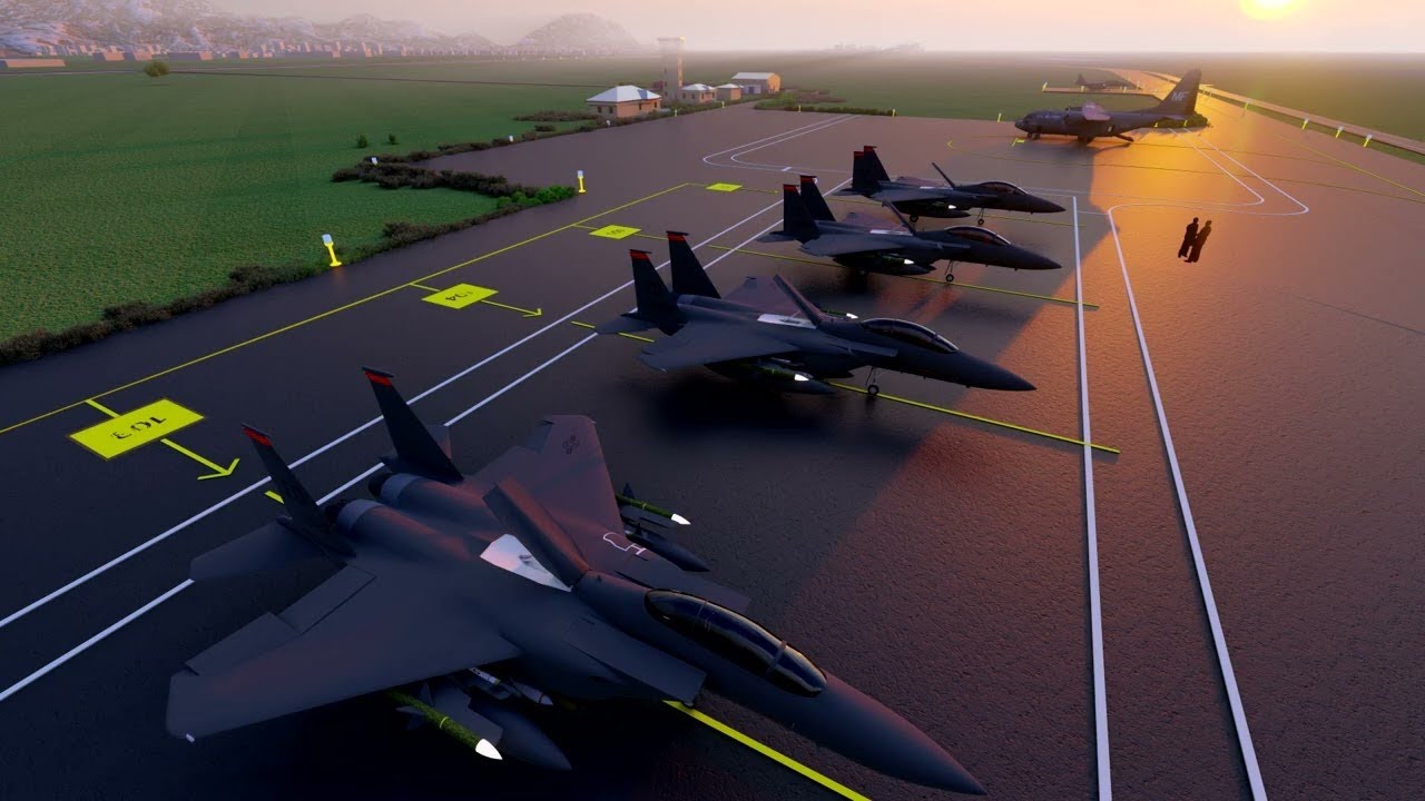 Baza ajrore e NATO-s në Kuçovë - YouTube