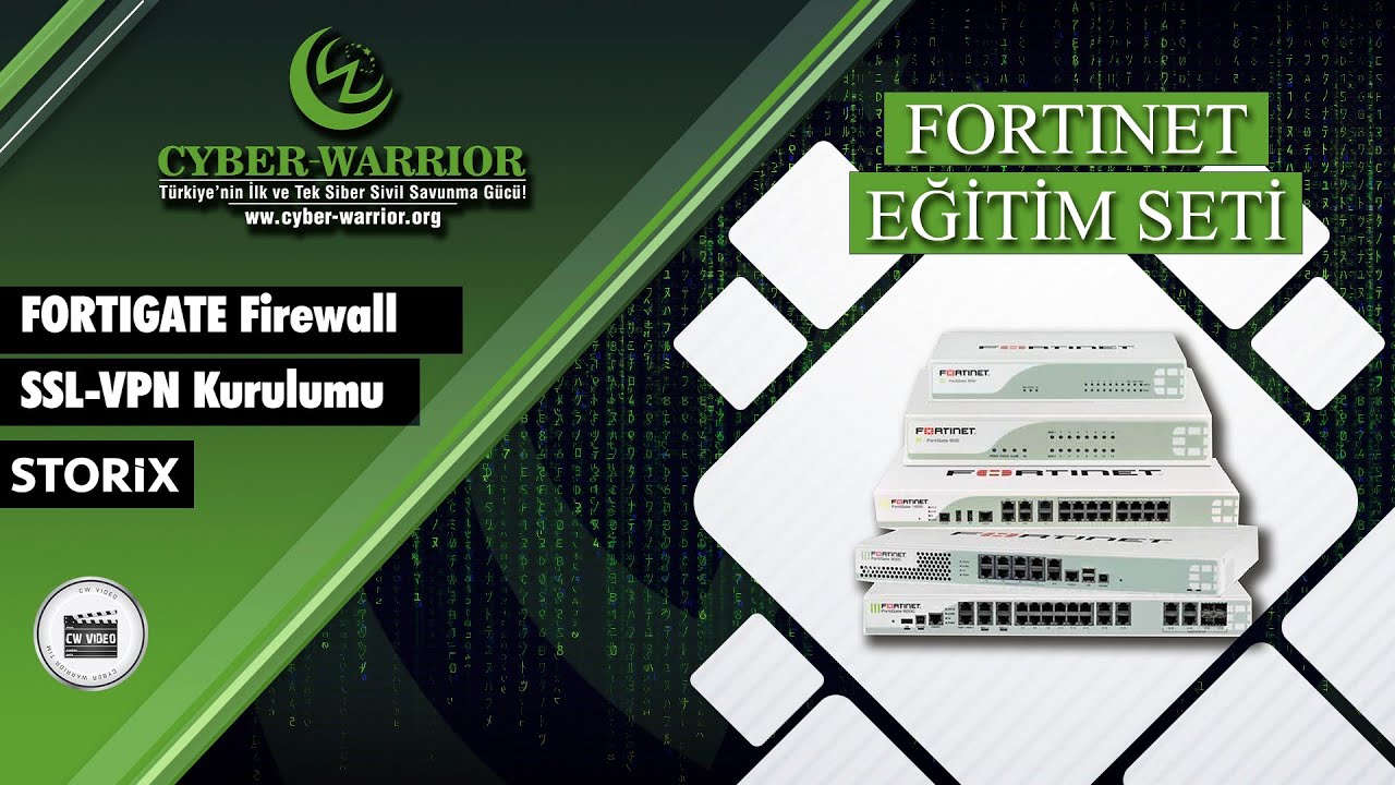 FORTIGATE Firewall SSL VPN Kurulumu | Fortinet Eğitirim Serisi - YouTube