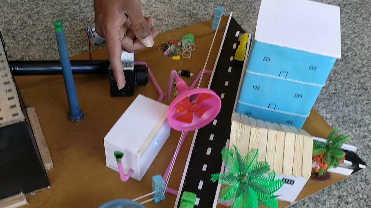 Pollution control project - YouTube