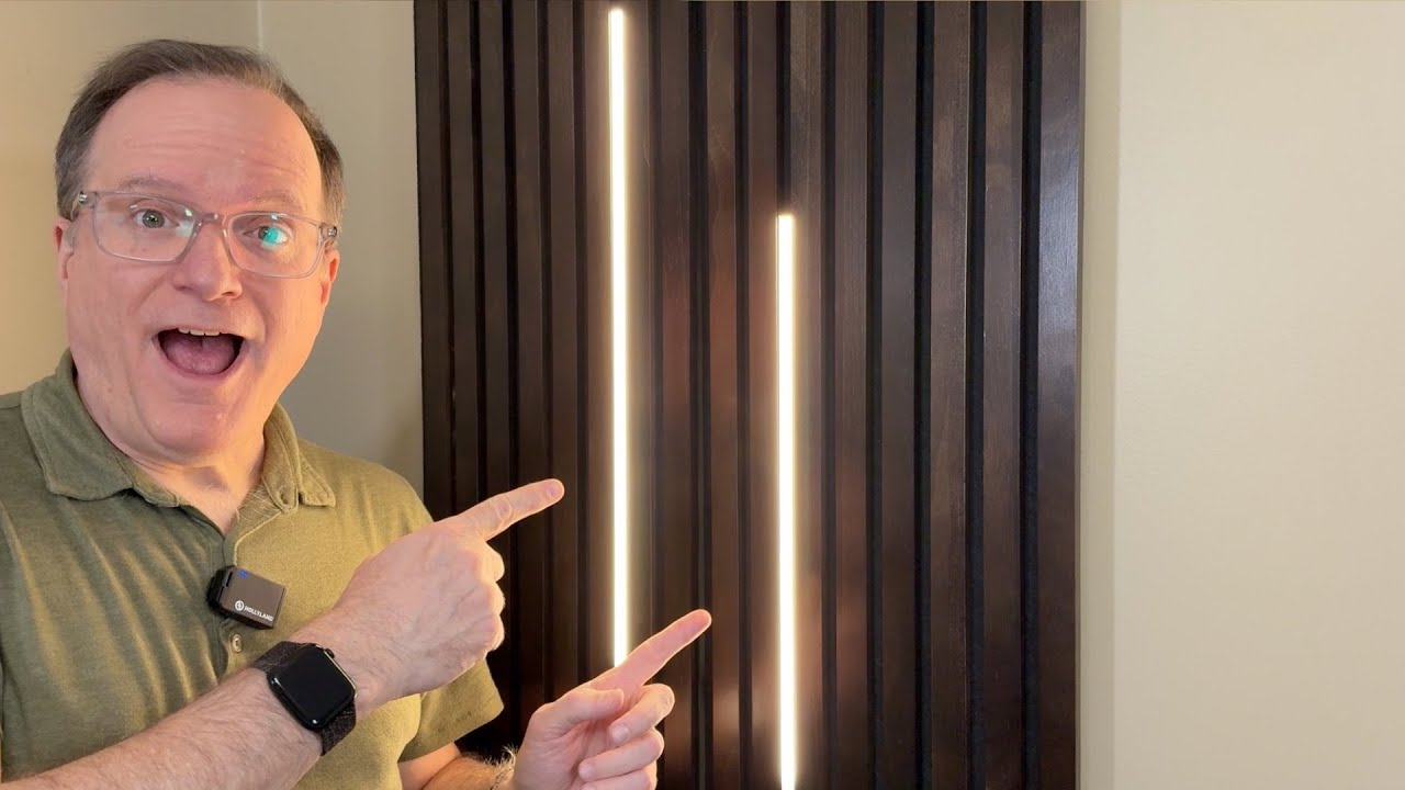 LED Recessed Lighting for Slat Wall Panels, 6 pieces - YouTube