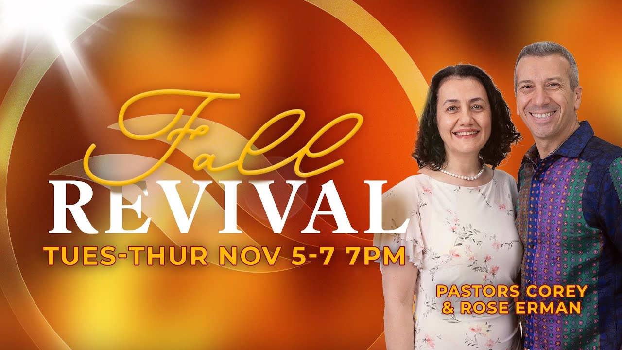 Victory is here! Join us for Fall Revival, November 5-7 at 7pm nightly ...