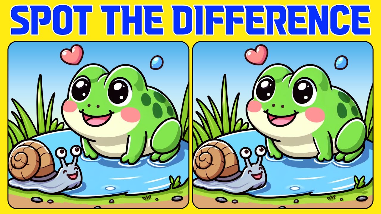 🧠🧩Spot the Difference | Try Our Beginner's Game! 《EASY》 - YouTube