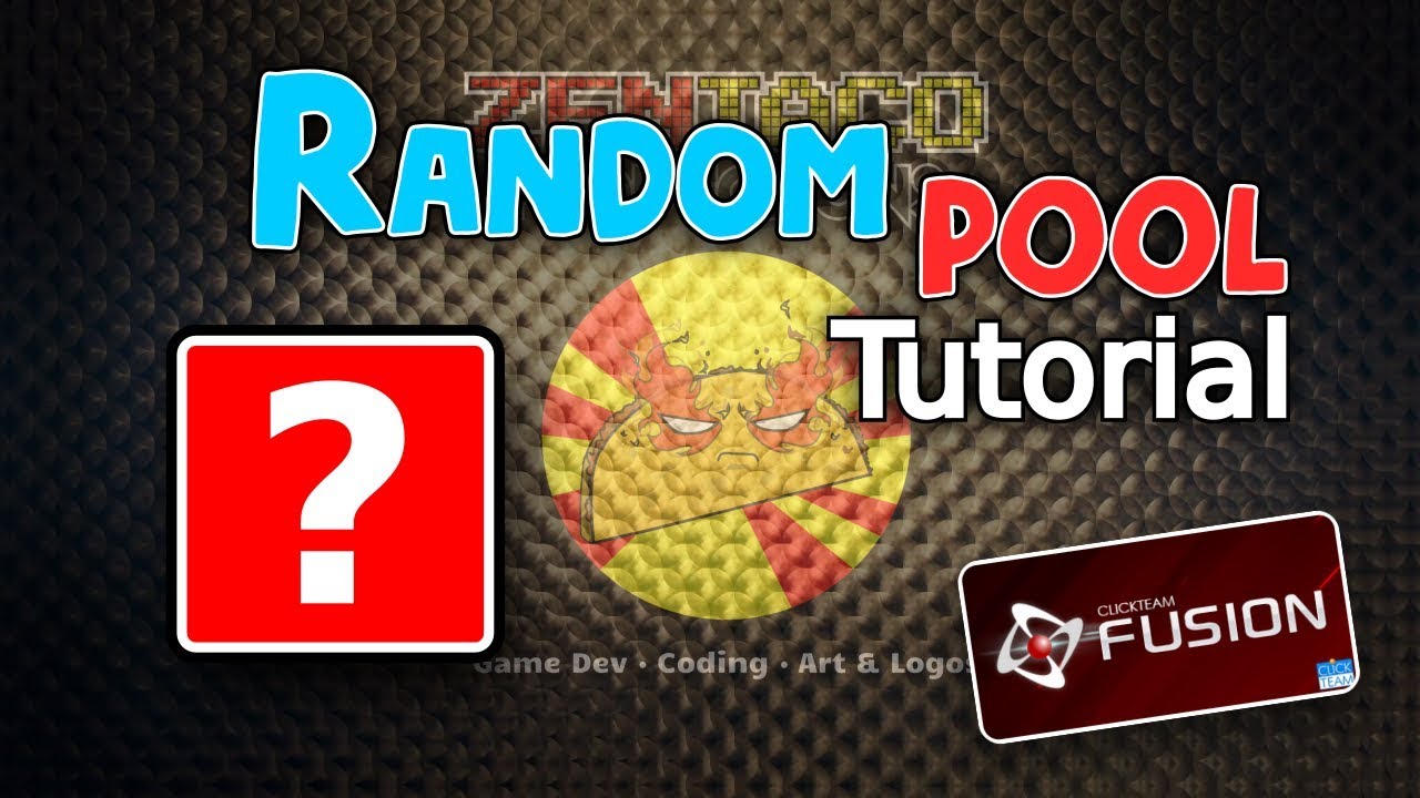 Random Pool Tutorial for Clickteam Fusion 2.5 - YouTube