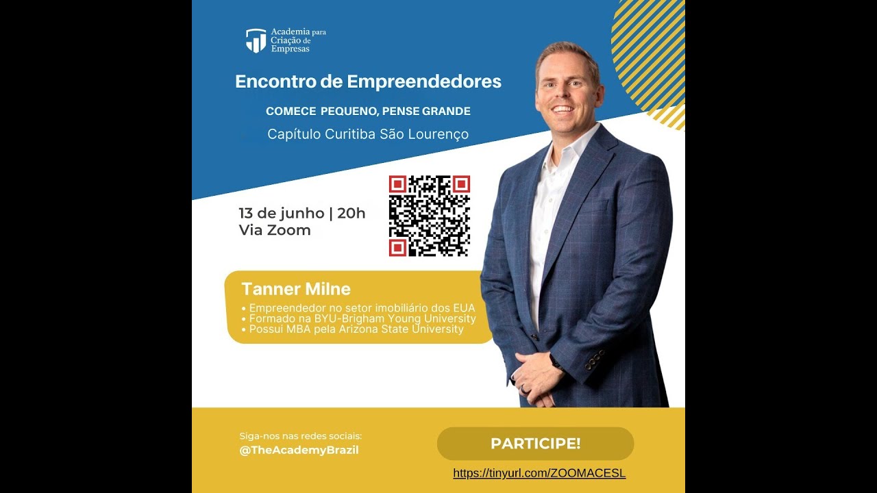 Encontro de Empreendedores - Curitiba São Lourenço Chapter ACE- Tanner ...