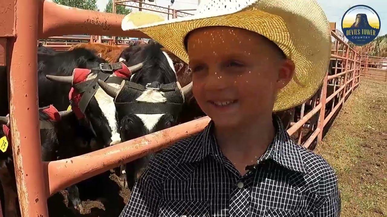 Baze Negaard • Mutton Bustin' • Hulett, Wyoming Rodeo - YouTube