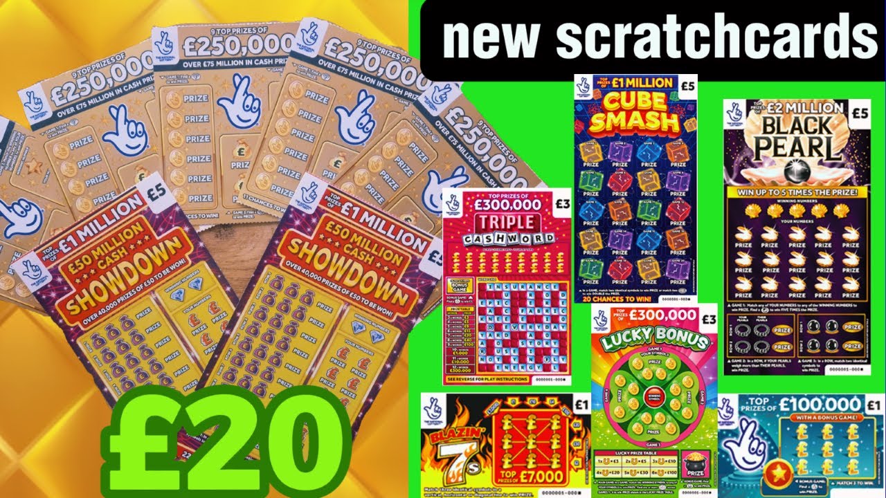 NEW SCRATCH CARDS & £20 JOINT SUBSCRIBERS SCRATCH - YouTube