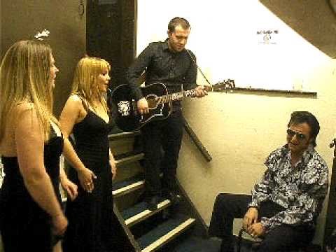 Elvis Tribute - Mike Memphis - Backstage in Sunderland - 'Proud Mary ...