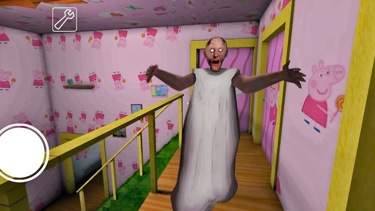Peppa pig Granny horror escape | granny hug mod horror escape full ...