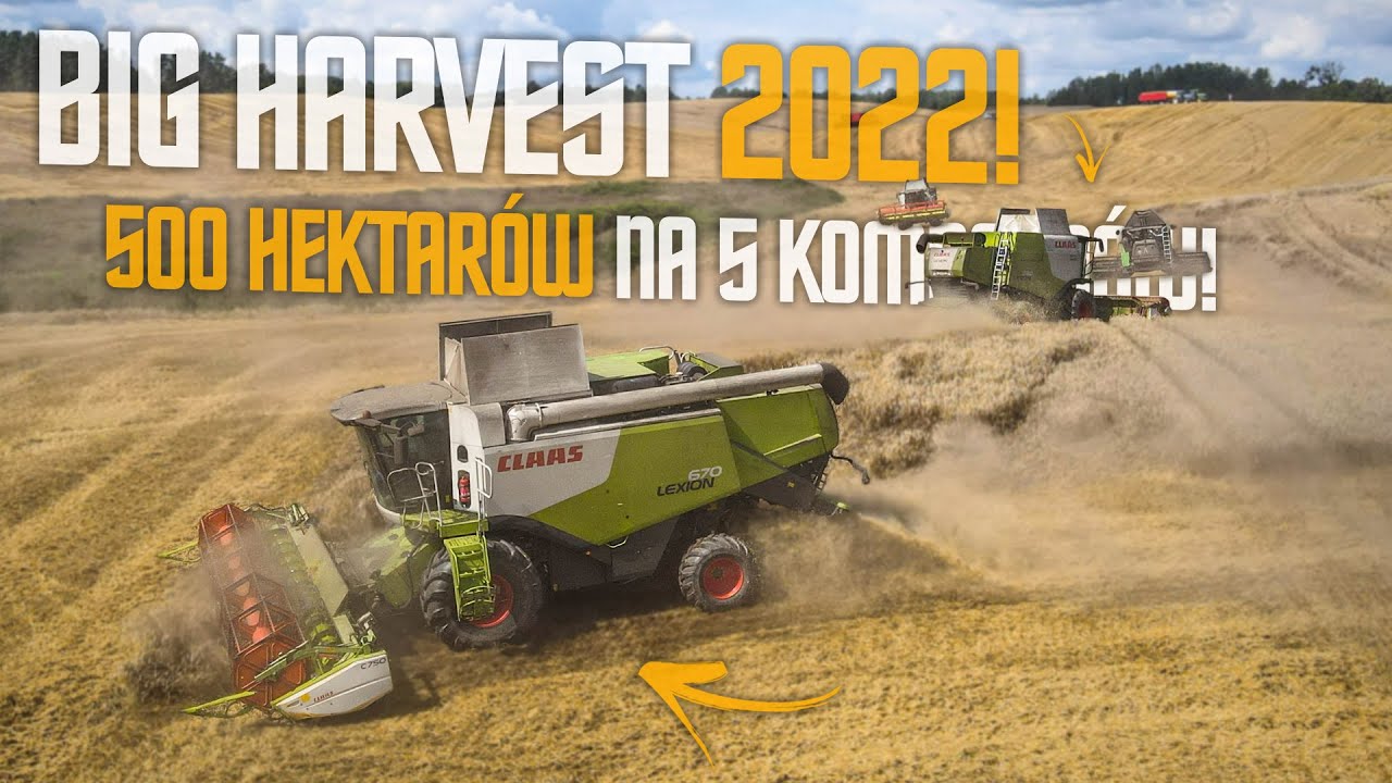 Big Harvest in Poland Żniwa 2022 w firmie AGRIMET! ☆ Kam-Rol ☆ 5 ...