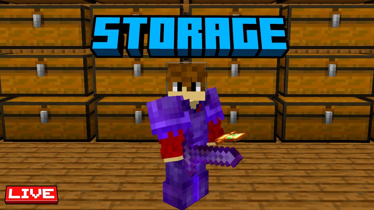 I Need Storage in Minecraft - YouTube