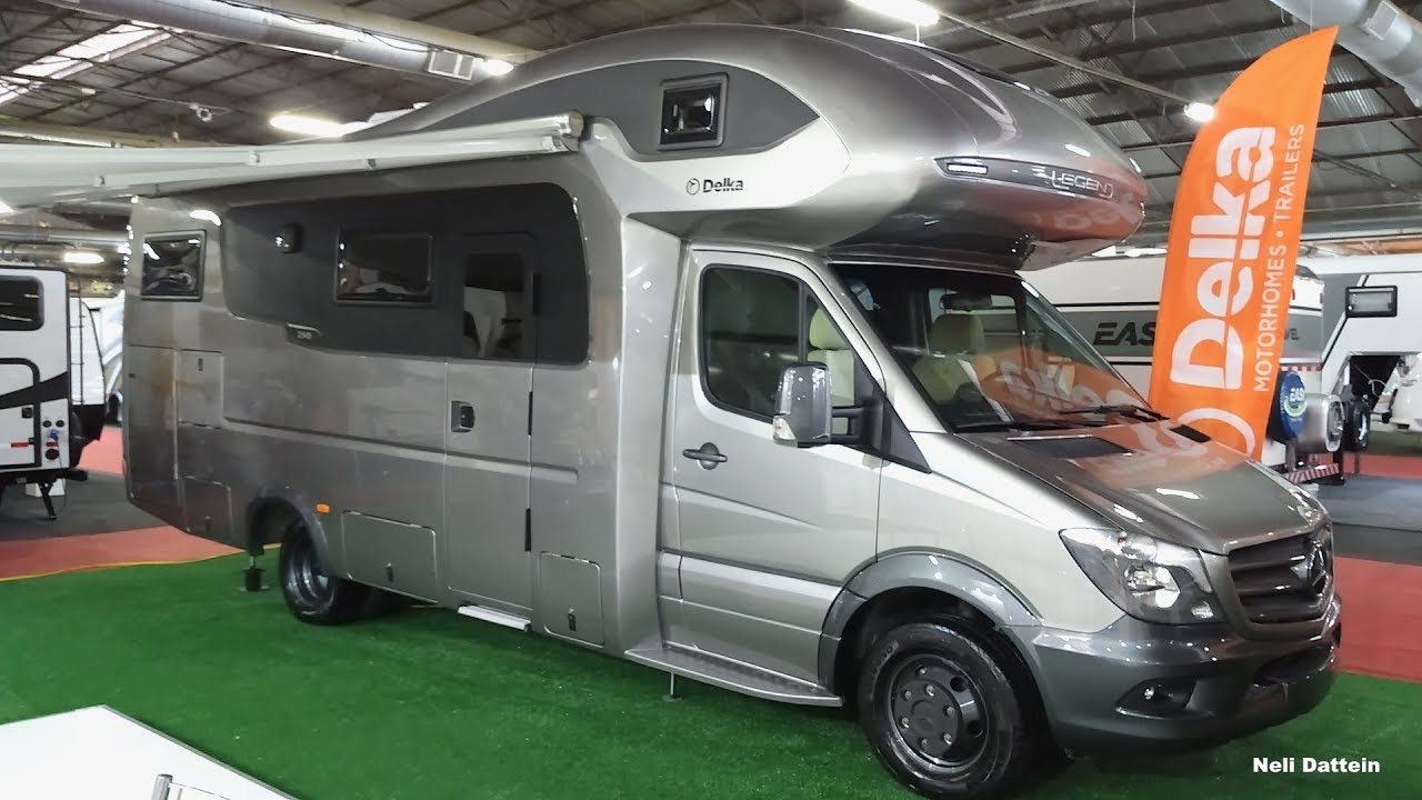 LANÇAMENTO MOTORHOME DELKA, MODELO LEGEND, MB SPRINTER EL515 ...