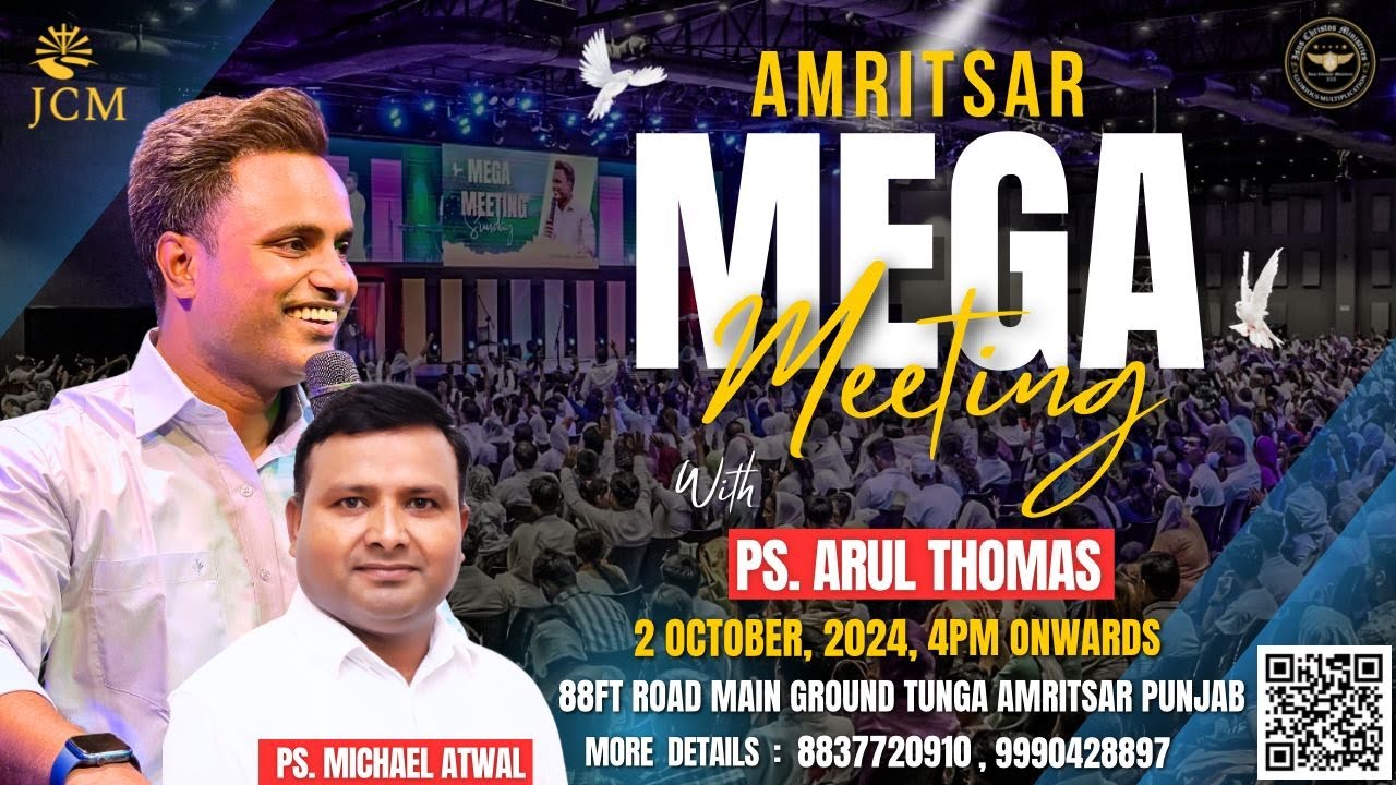 HOW TO BE VICTORIOUS | AMRITSAR | PS. ARUL THOMAS | Powerful Sermon ...