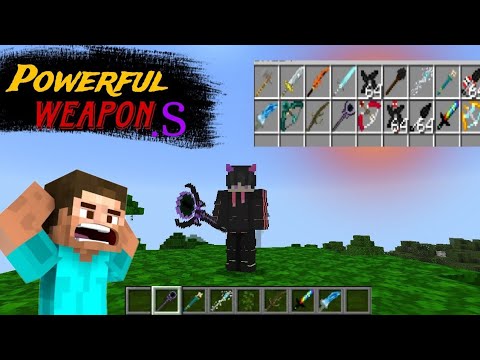 MINECRAFT POWERFUL WEAPON.S #minecraft @gamerajayga - YouTube
