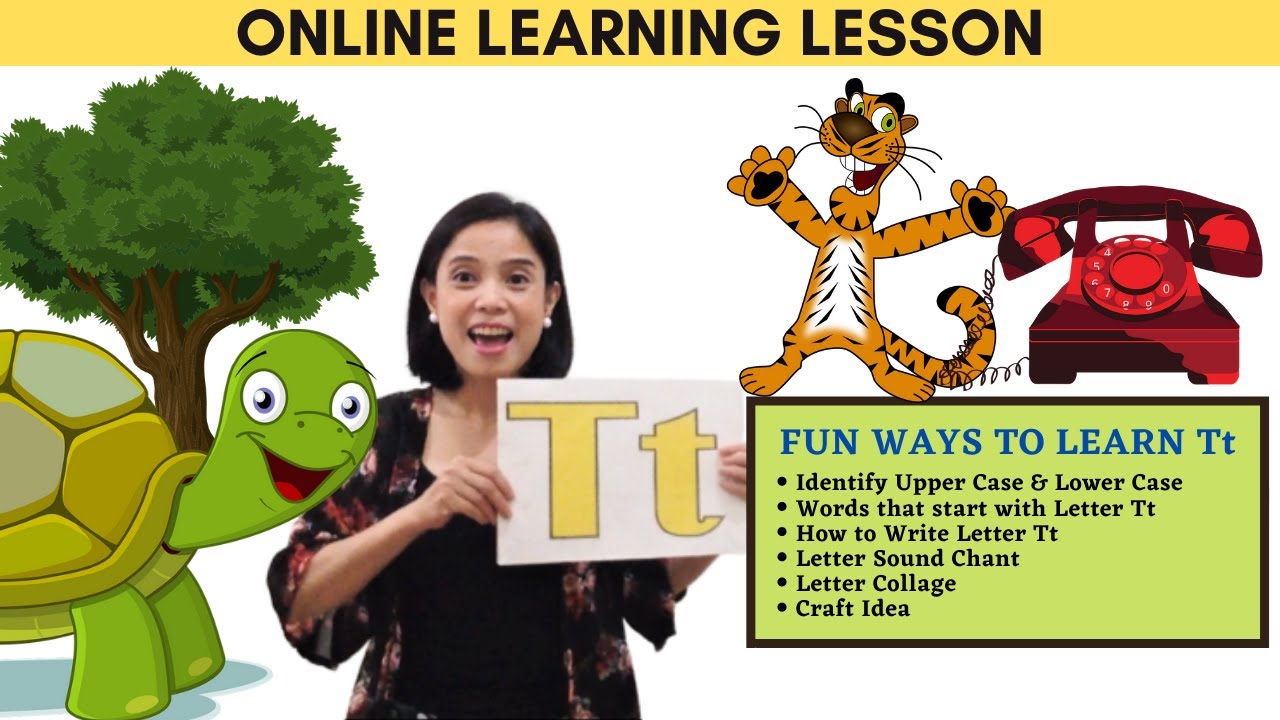 Learn to read | Letter Tt | Letter Sounds | Online learning | Preschool ...