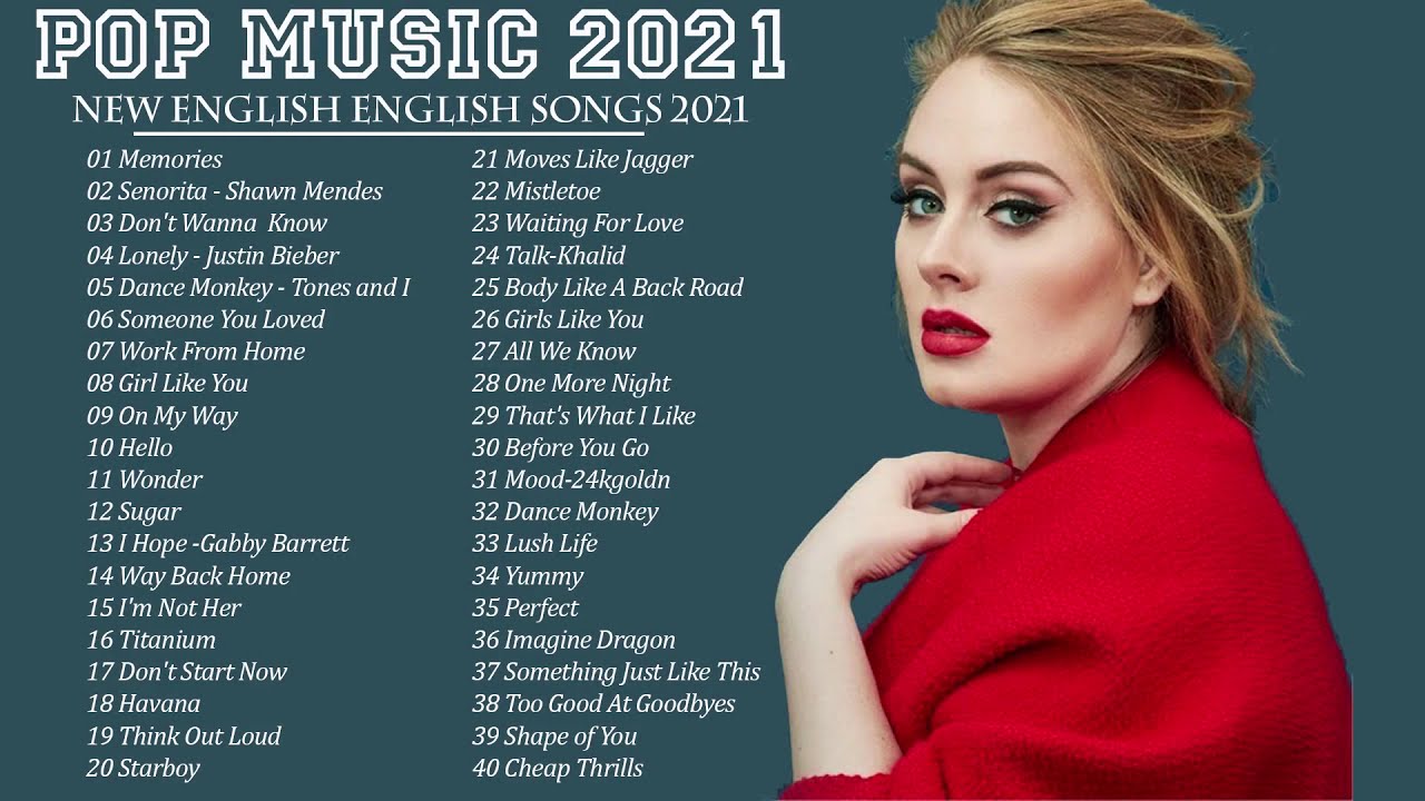 New Songs 2021 - Top 40 Popular Songs 2021 - Best English Songs ...