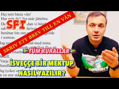SFI SINAVLARINDA BİR MEKTUP NASIL YAZILIR/ TÜM KURALLAR /ÖRNEK BİR MEKTUBU YAZARAK ANLATIM DERS 2