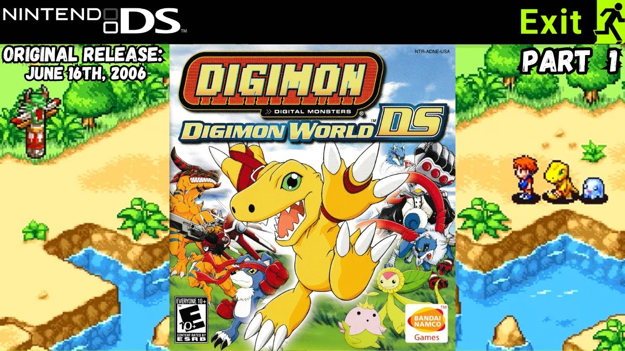 Let’s Play: Digimon World DS (2006) #1 // Welcome to the Digital World ...
