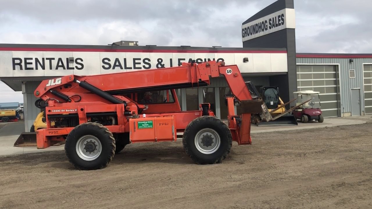 2008 JLG Lull 1044C-54 Telehandler #2317 $57500 - YouTube
