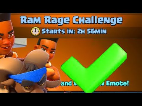 Ram rage Challenge Clash Royale - Best Deck - YouTube
