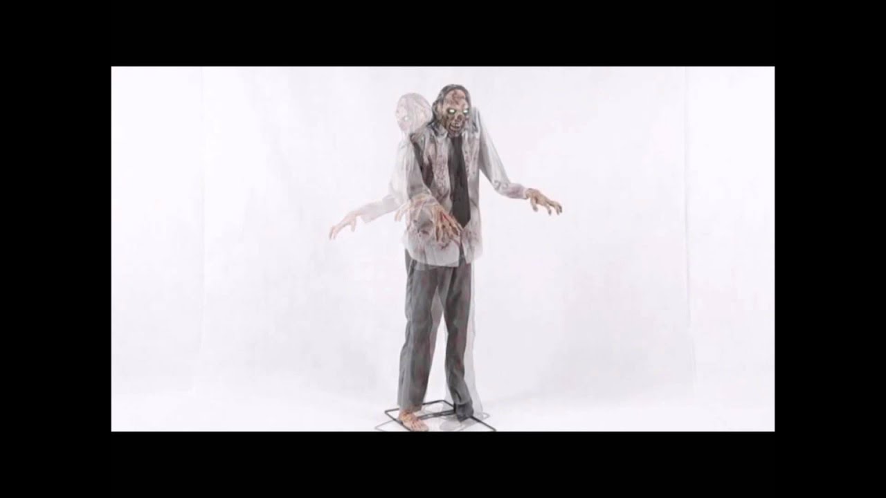 Animated Lurching Zombie - YouTube