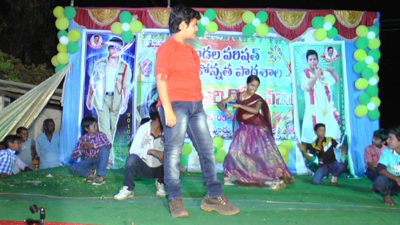 RACHA-Racha Dance Performed By VELLANKI UDAY In ROLUPADI 15-3-2016 ...