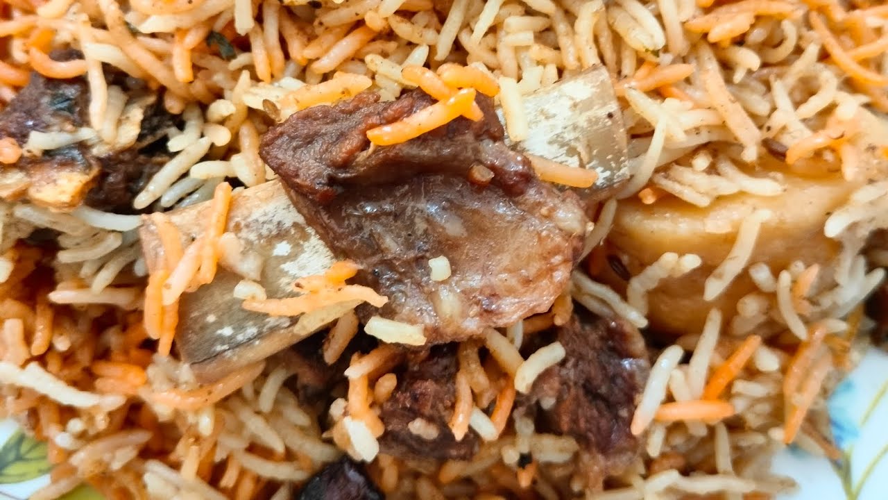 Easy mutton pulao recipe 😋 Easy and tasty mutton pulao recipe 🍲😋 - YouTube