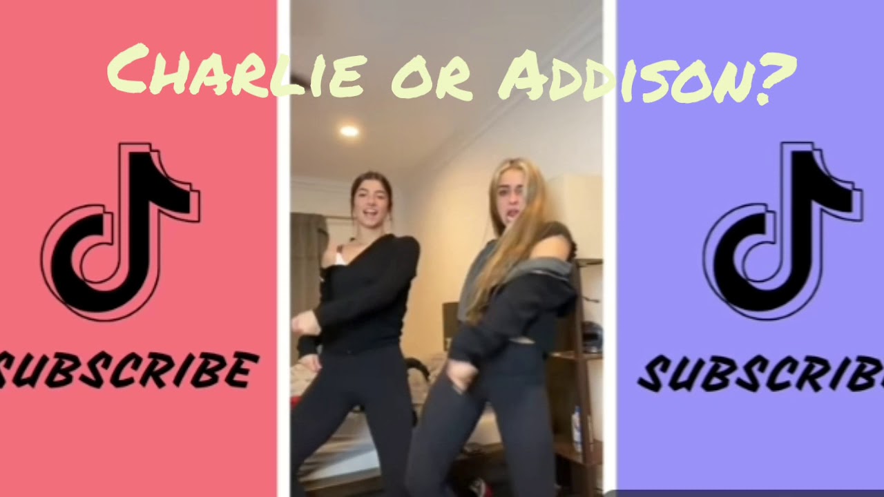 Charli D'amelio & Addison Rae's TIK-TOKs together|Charli D'amelio ...