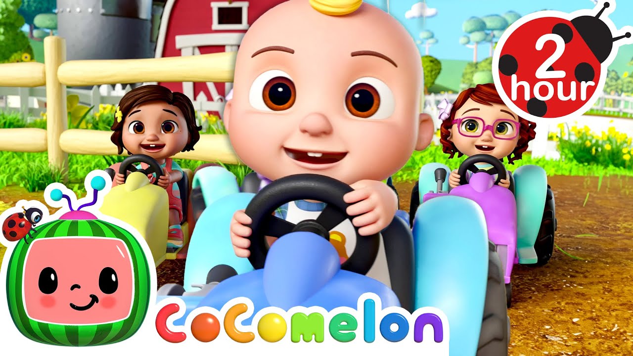 Tiny Tractors, Big Farm Fun! | Cocomelon Songs and Nursery Rhymes ...