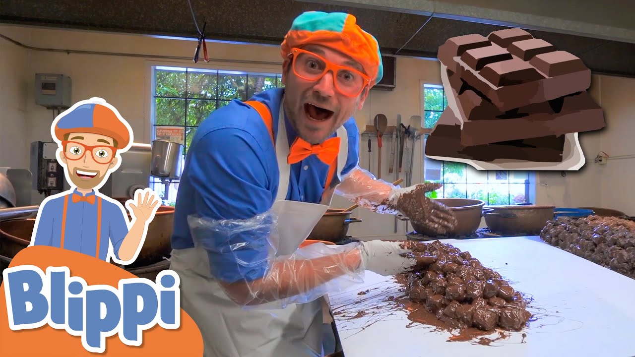 Blippi Visits a Chocolate Factory! | Educational Videos for Toddlers ...