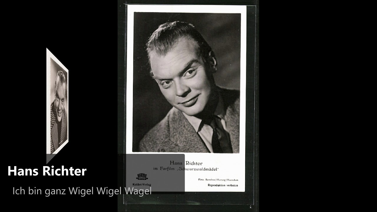 Hans Richter Ich bin ganz Wigel, Wigel, Wagel (1928) - YouTube
