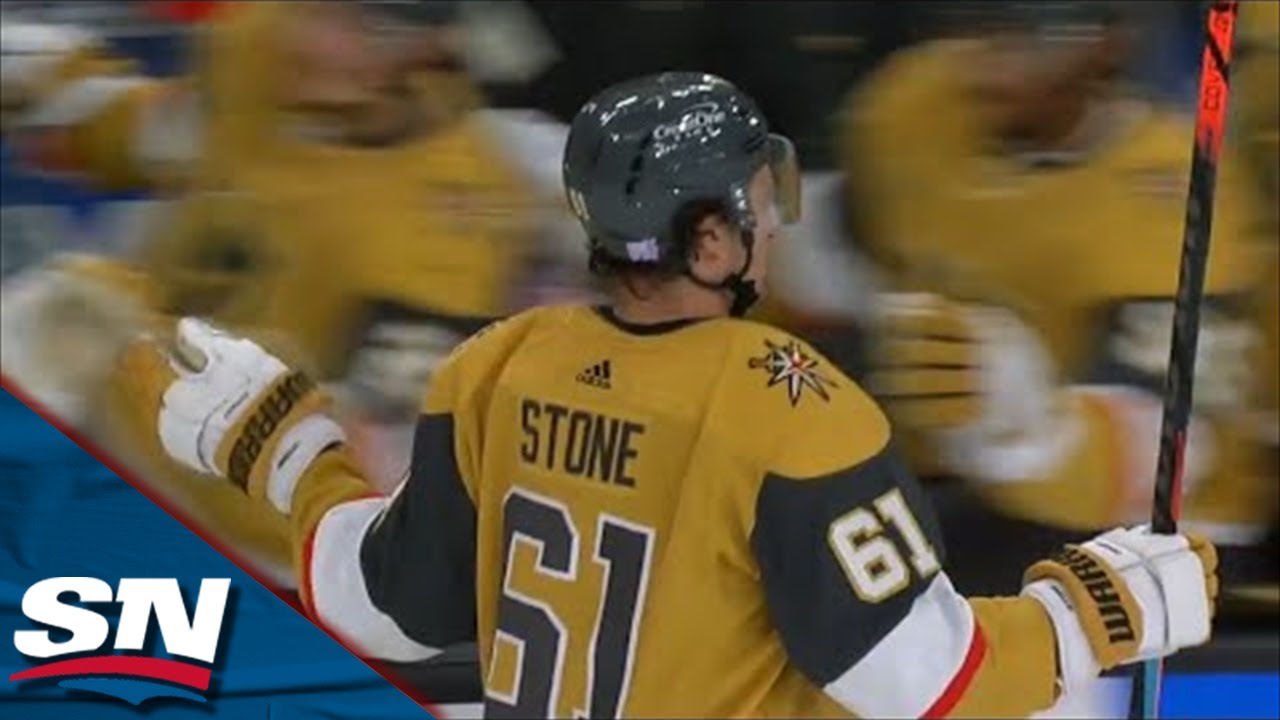 Mark Stone Bats Puck Out Of Mid-Air To Score Nifty Goal - YouTube